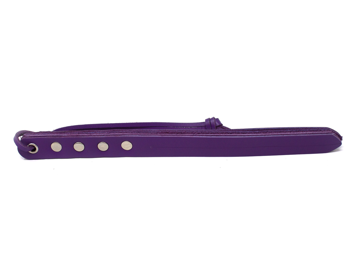 10" Mini Slapper Whip: Purple – The Leather Boy