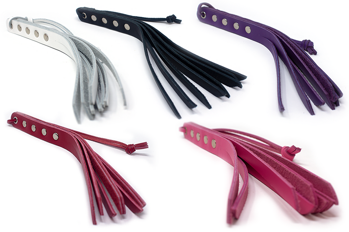 10" MINI SLAPPER WHIP: WHITE – The Leather Boy